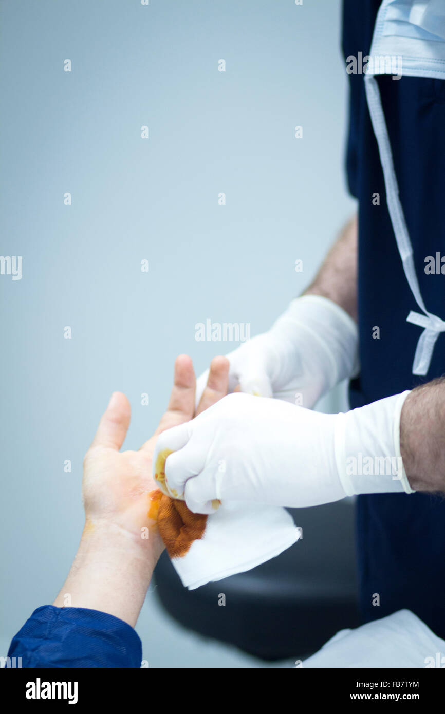 Hospital hand surgery orthopedics operation photo Stock Photo - Alamy