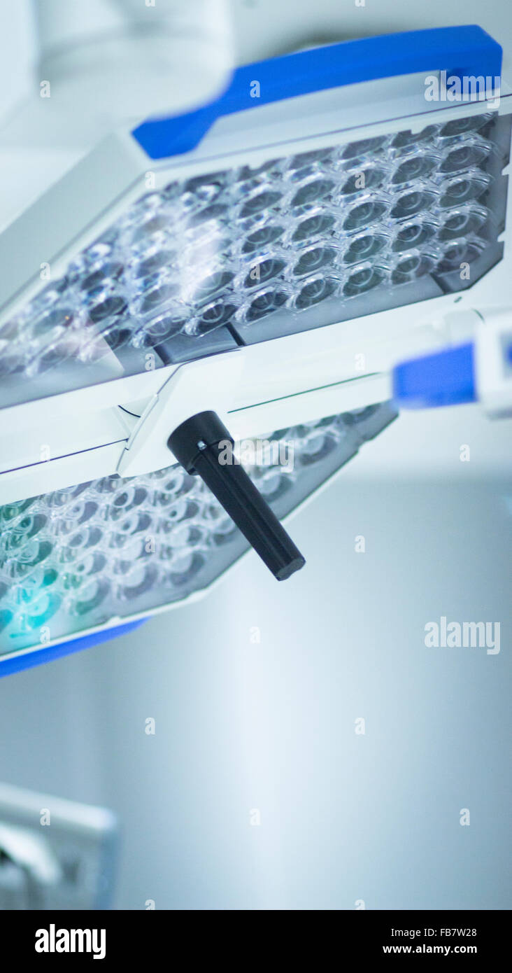 Hospital surgery emergency operating room light photo Stock Photo - Alamy