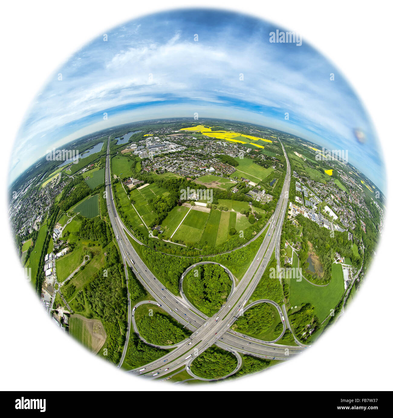 Motorway Interchange Hilden High Resolution Stock Photography and ...