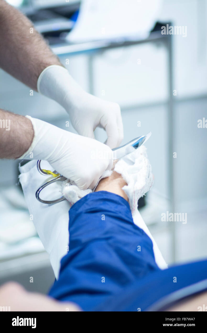 Hospital hand surgery orthopedics operation photo Stock Photo - Alamy