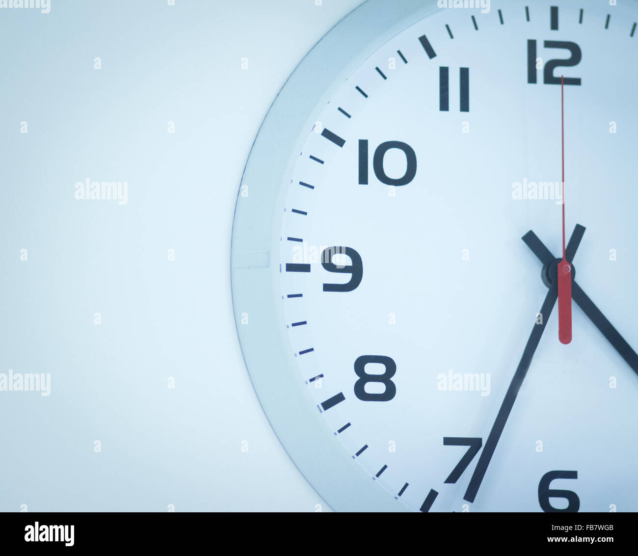 Hospital operating room clock photo Stock Photo - Alamy