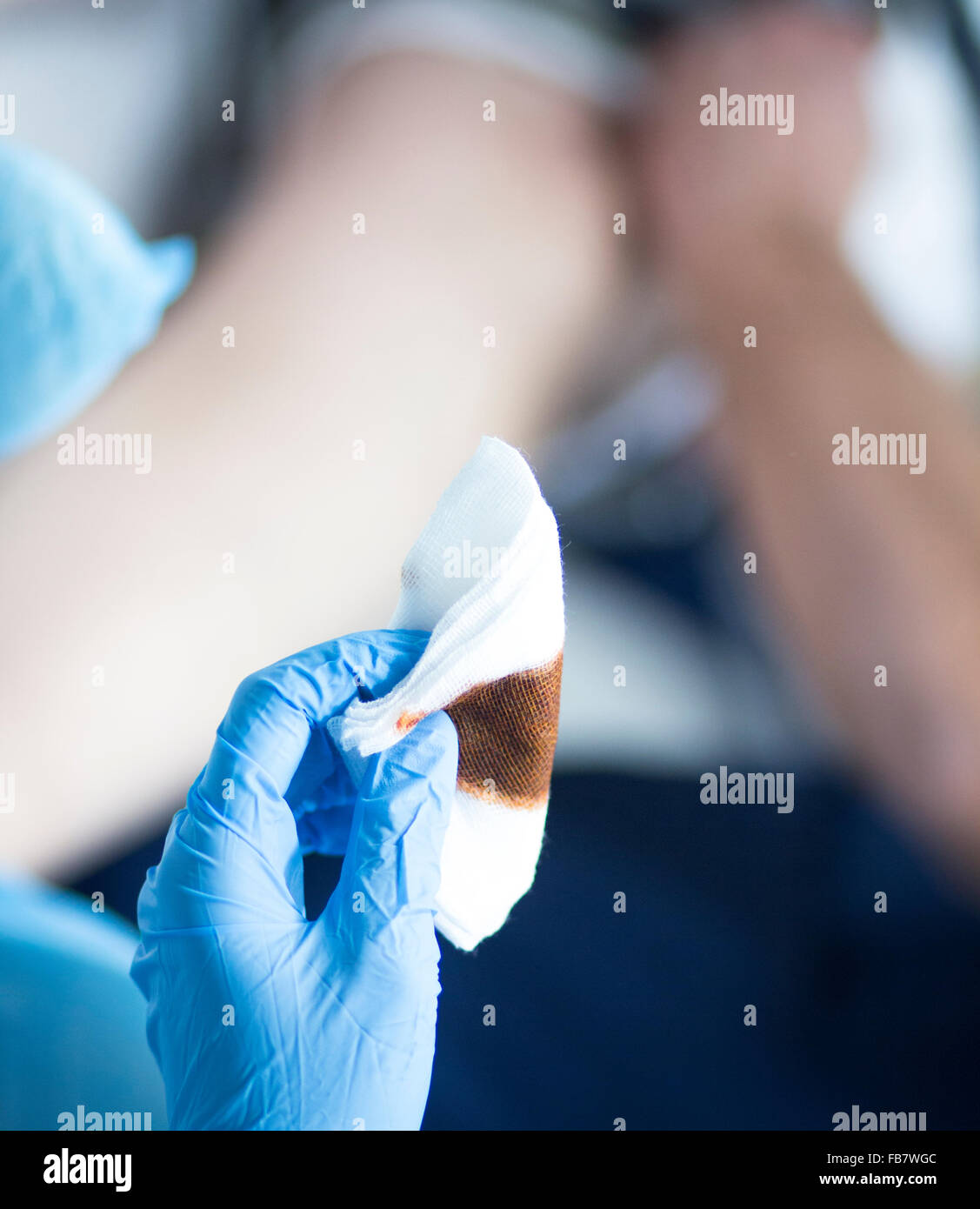 Hospital knee surgery arthroscopy orthopedic operation in emergency ...