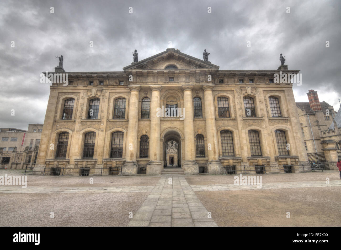 clarendon building, university of Oxford Stock Photo - Alamy