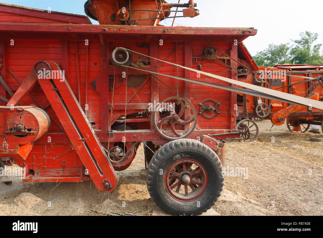 Old baler hi-res stock photography and images - Alamy