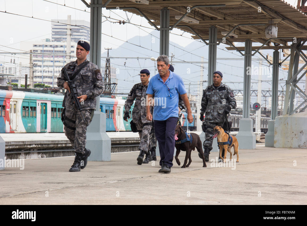 Rio police dog hi-res stock photography and images - Alamy