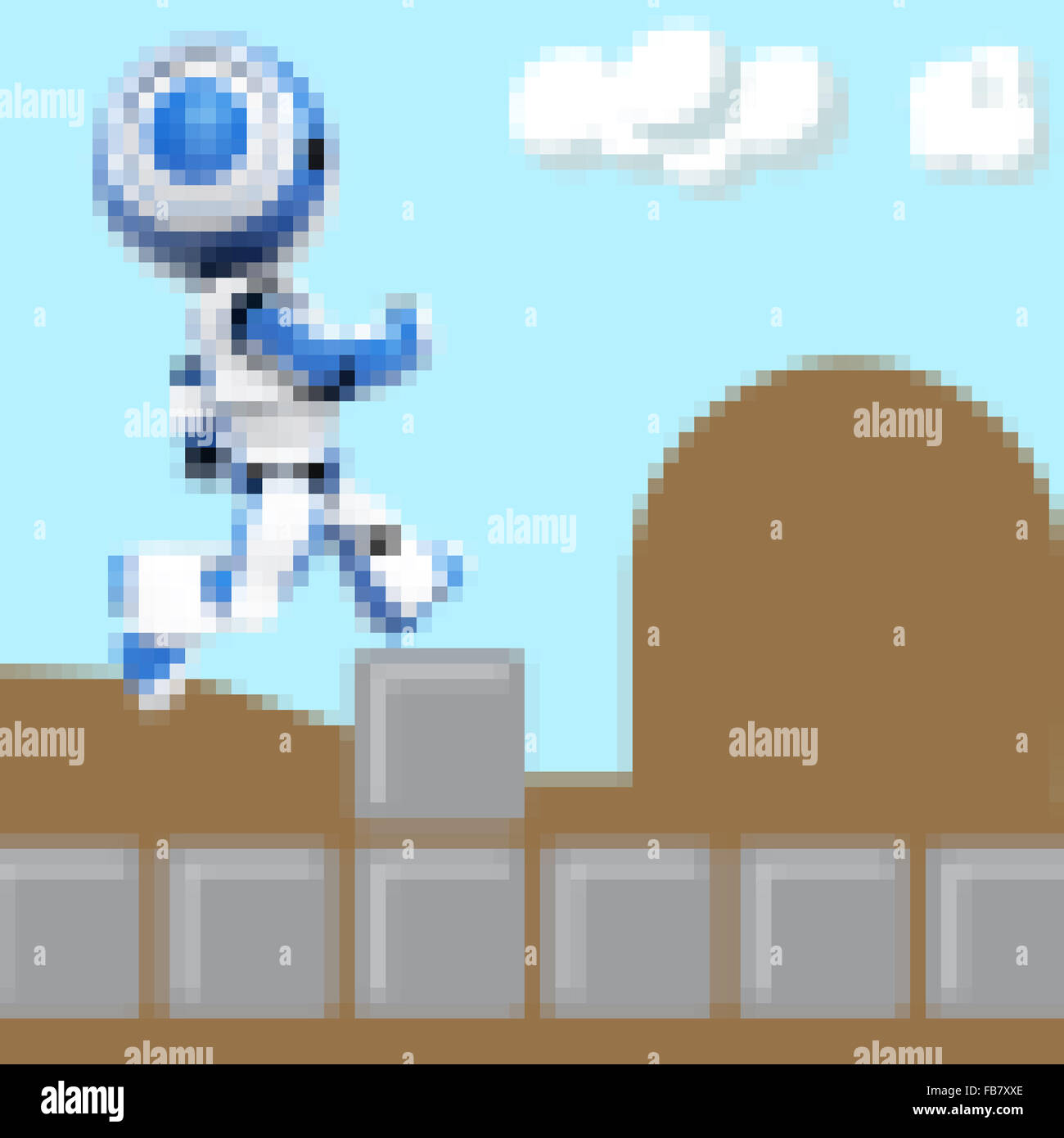 Yes, you are seeing it correctly. A highly pixelated picture that ...