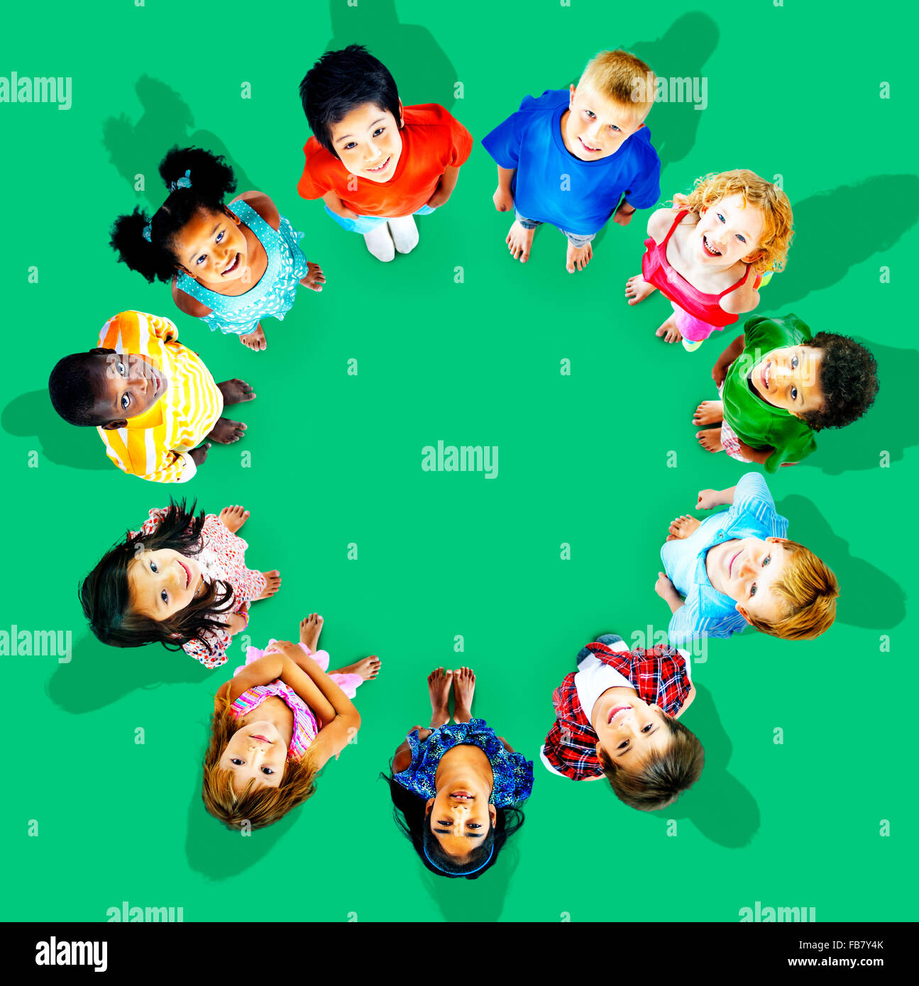 Kids Children Elementary Age Diversity Concept Stock Photo - Alamy