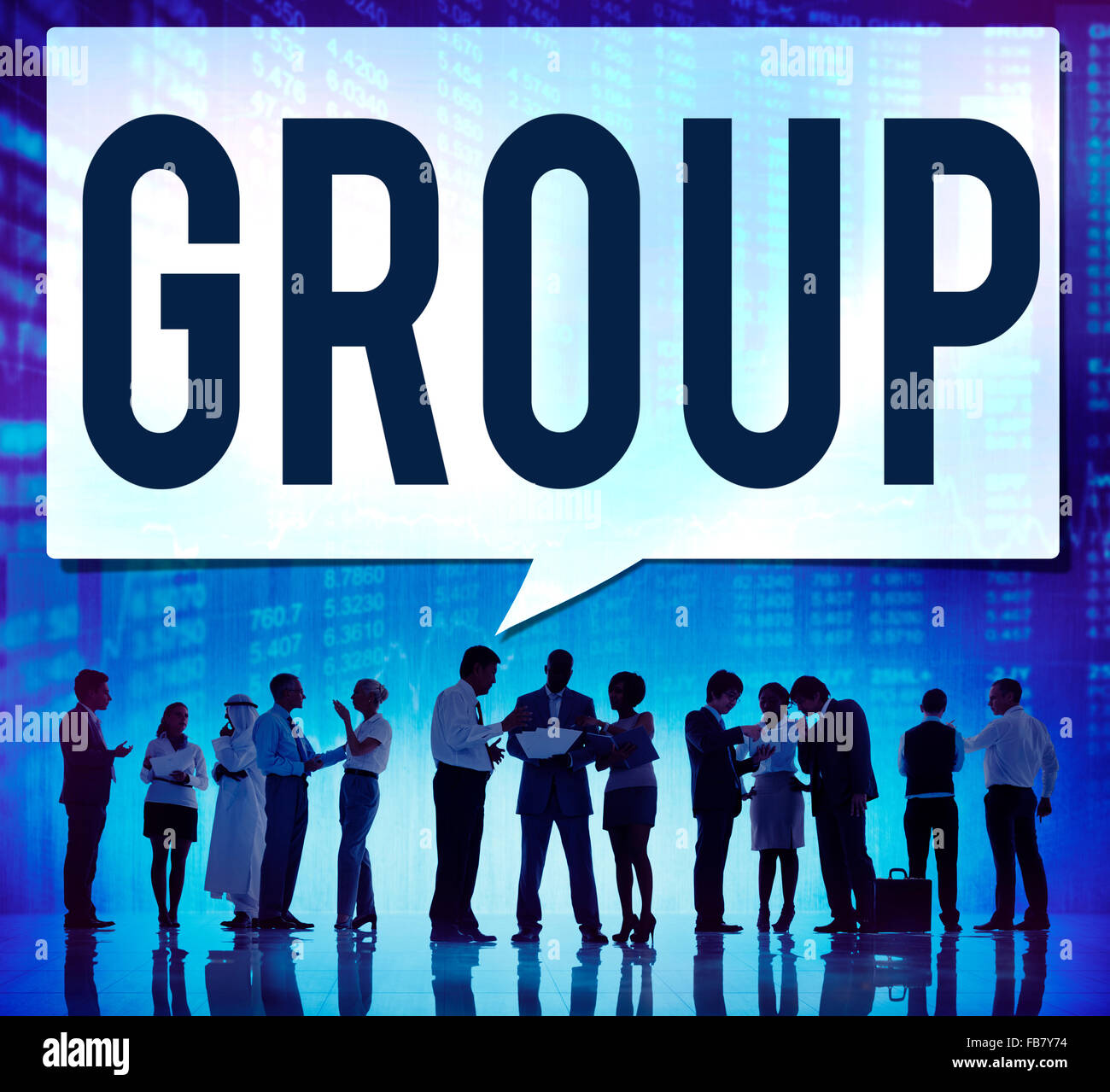 Gruop Union Team Organization Partnership Concept Stock Photo - Alamy