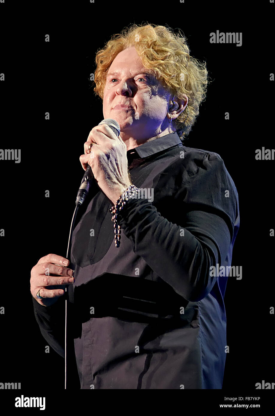 Simply Red perform at the Echo Arena Liverpool Featuring: Mick Hucknall ...