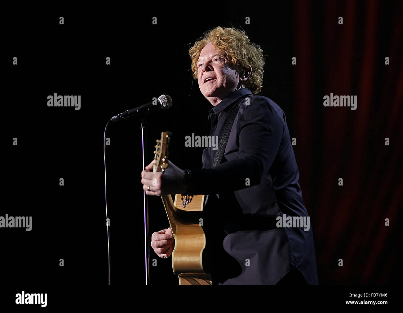Simply Red perform at the Echo Arena Liverpool Featuring: Mick Hucknall ...