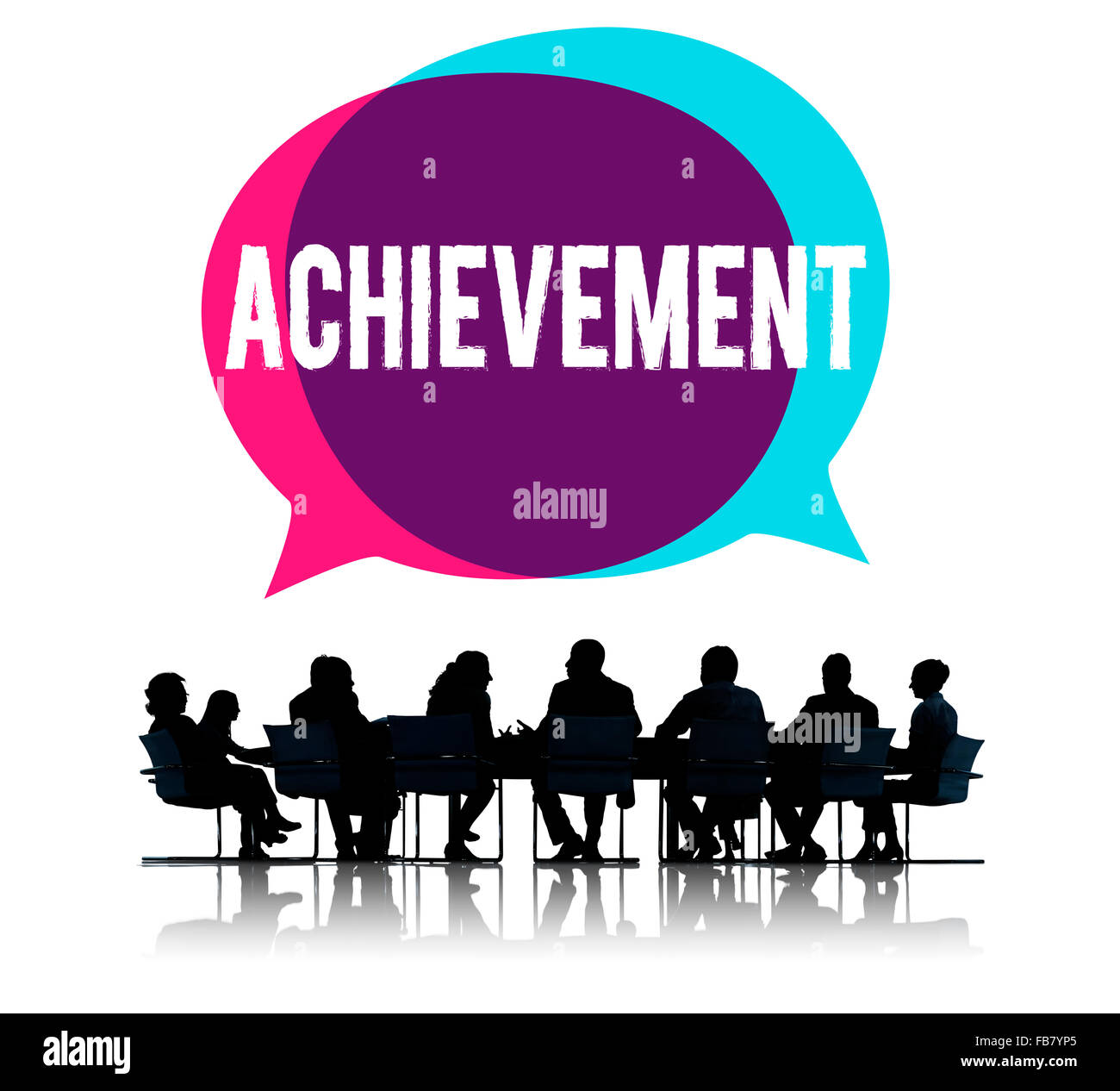 Achievement Goal Target Success Accomplishment Concept Stock Photo - Alamy