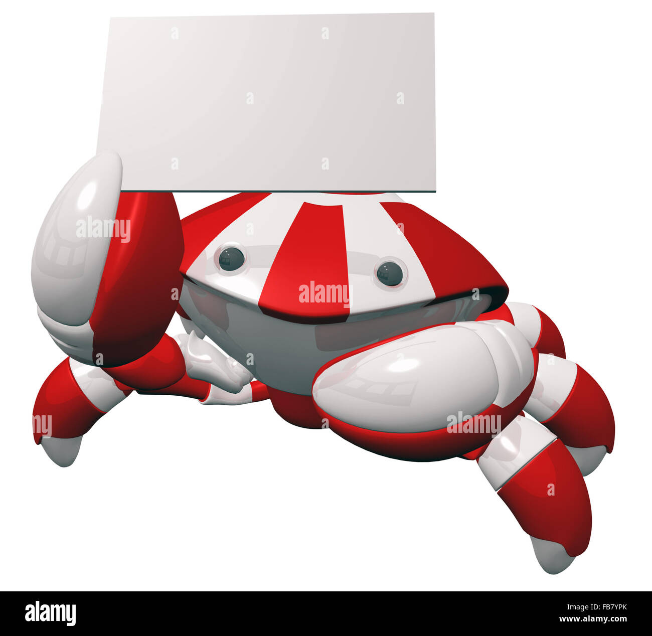 Cartoon Robot Crab