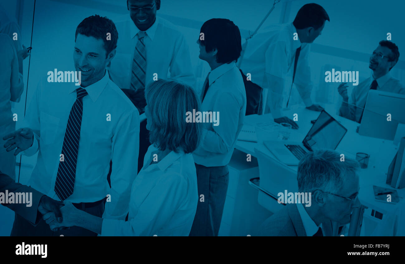Business People Corporate Communication Office Team Concept Stock Photo ...