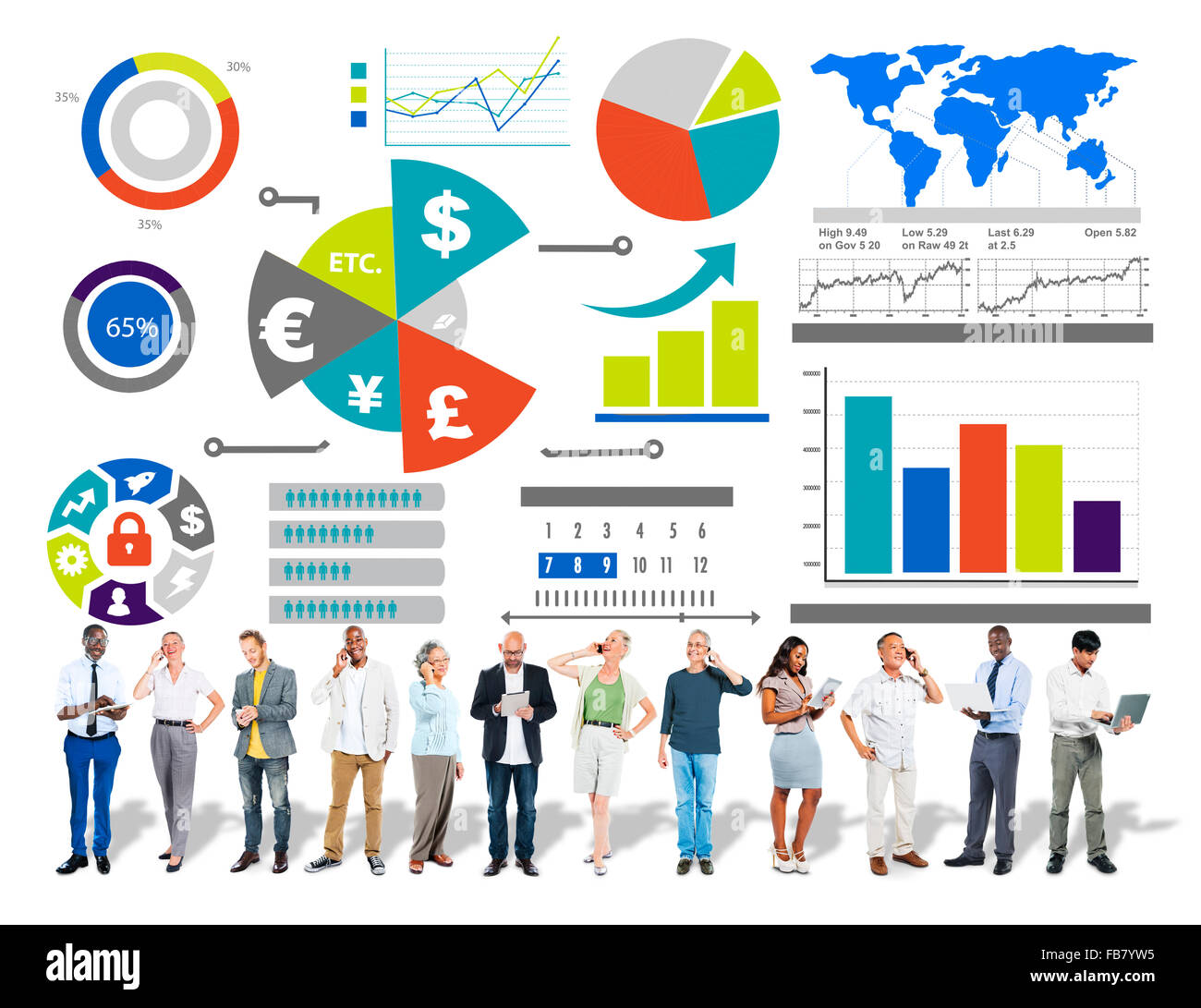 Business economy hi-res stock photography and images - Alamy