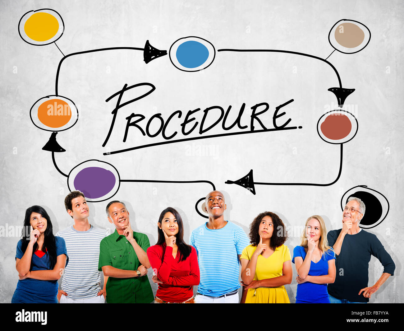 Procedure Method Strategy Process Step Concept Stock Photo - Alamy