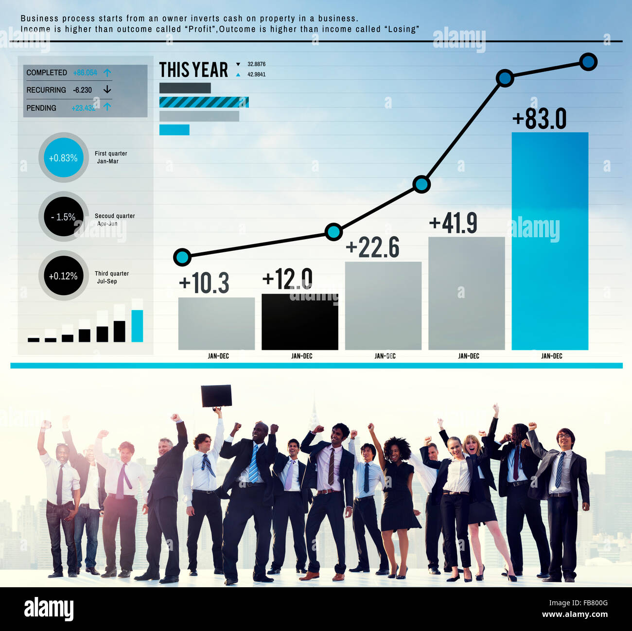 Statistics Data Analysis FInance Success Concept Stock Photo - Alamy