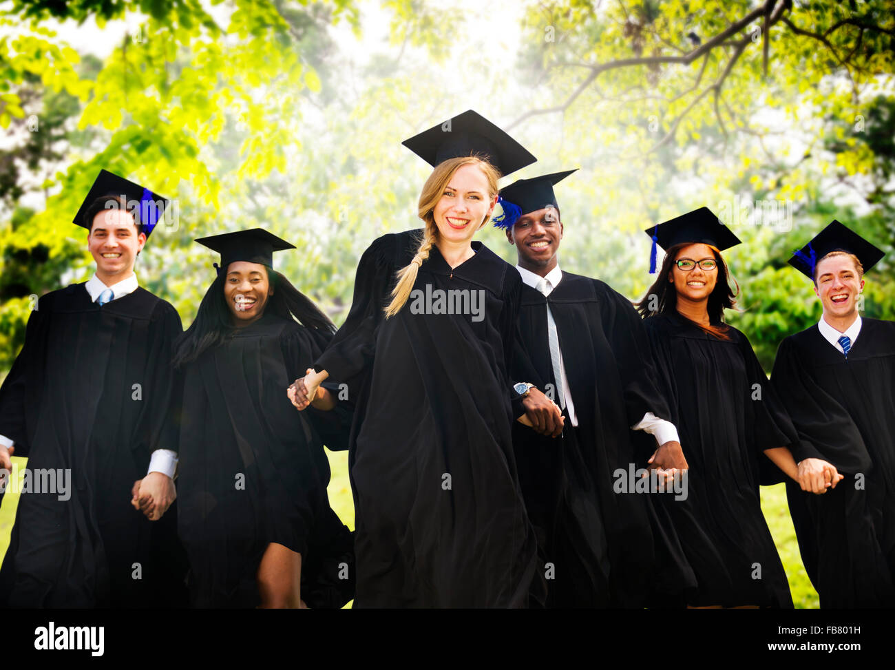 Graduation Student Commencement University Degree Concept Stock Photo ...