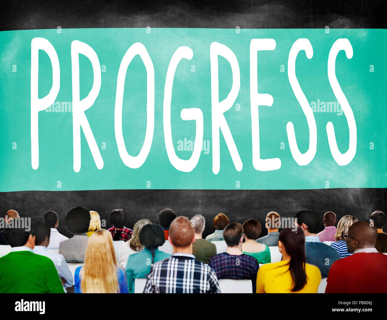 Progress Innovation Vision Improvement Innovation Concept Stock Photo ...