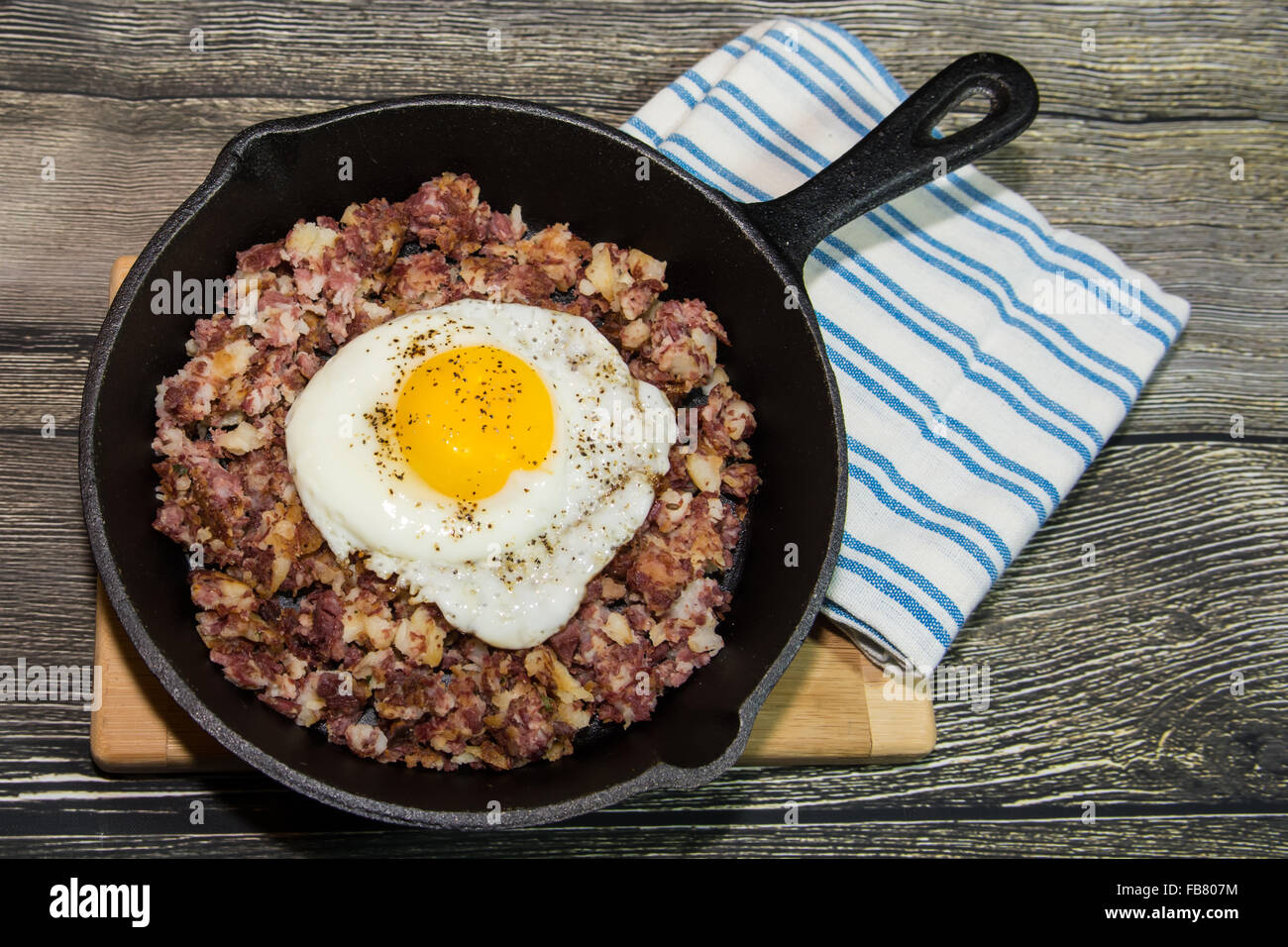 Corned Beef Hash Stock Photo - Alamy