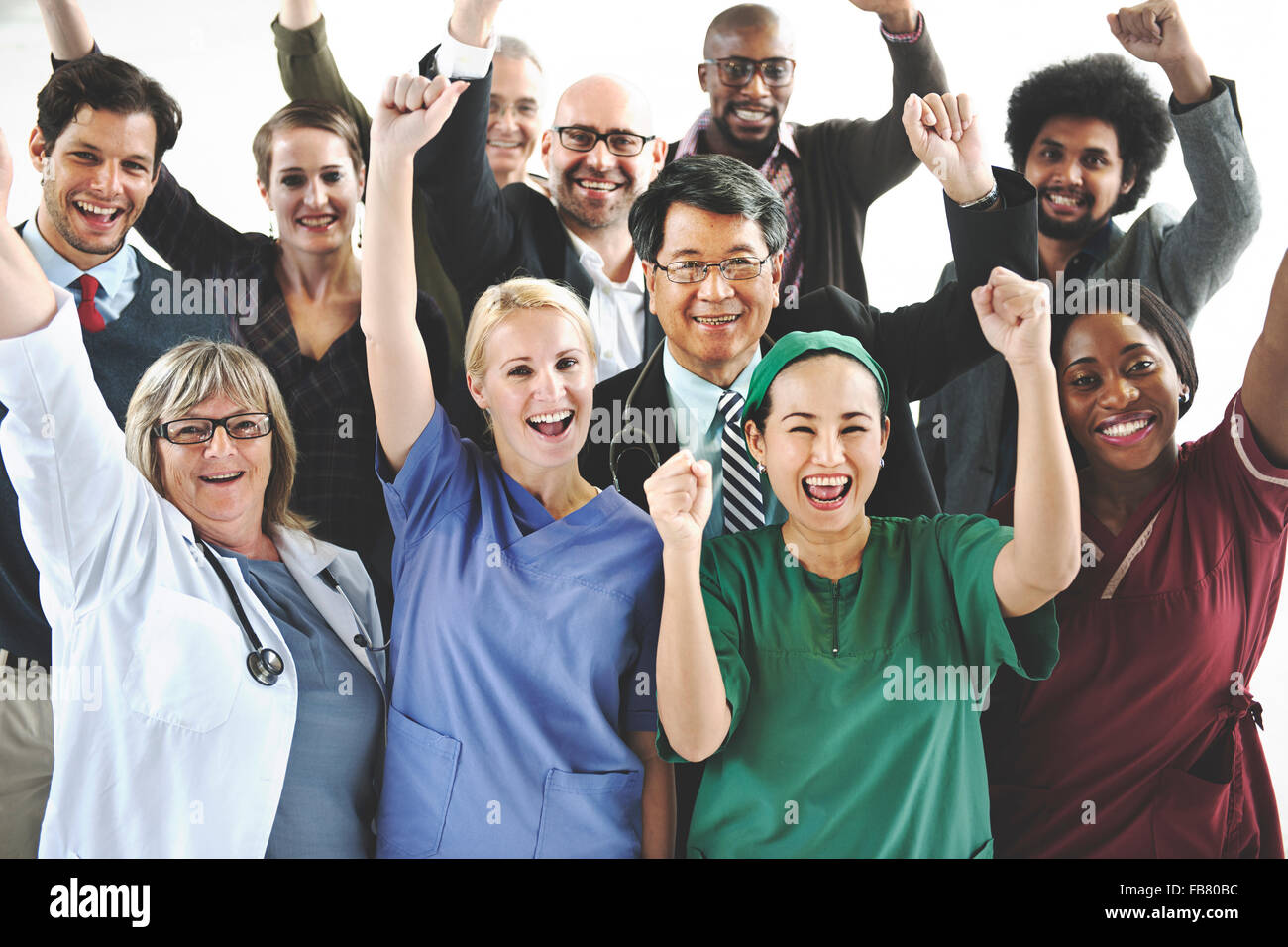 Career Occupation Professional Teamwork Collaboration Concept Stock ...