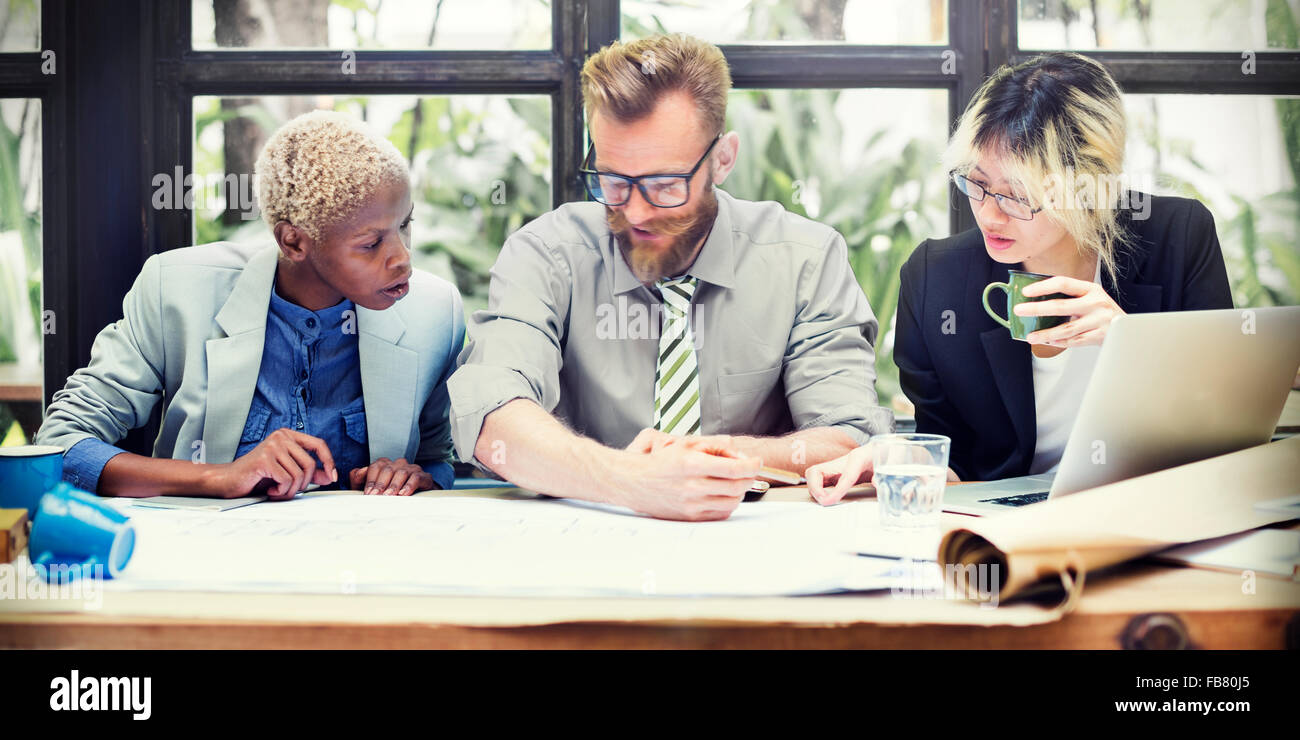 Team Teamwork Business Collaboration Meeting Concept Stock Photo - Alamy