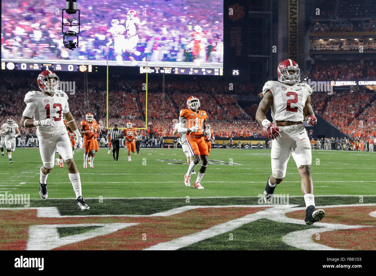 January 11, 2016: Alabama Crimson Tide running back Derrick Henry (2 ...