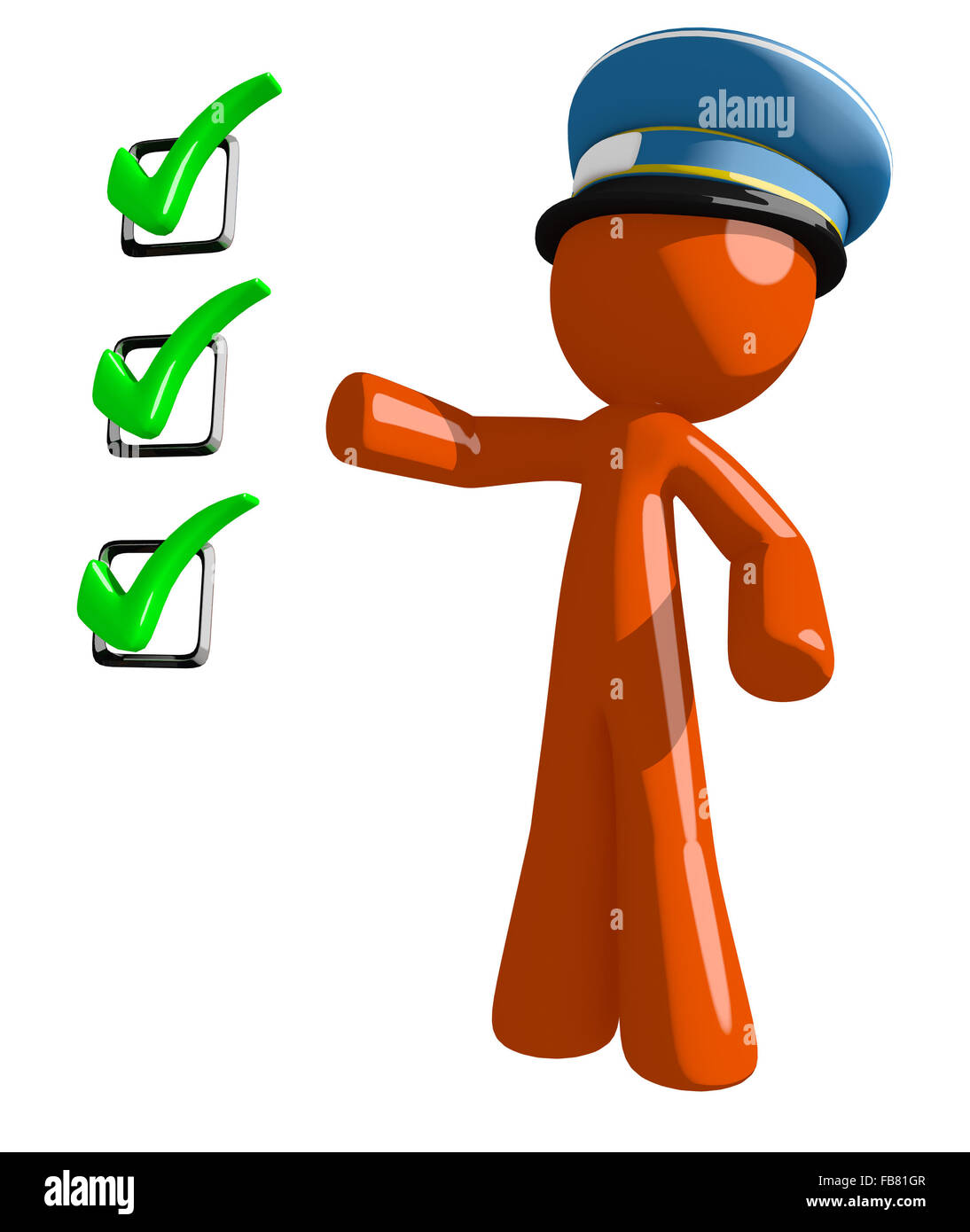 Cartoon character check boxes hi-res stock photography and images - Alamy