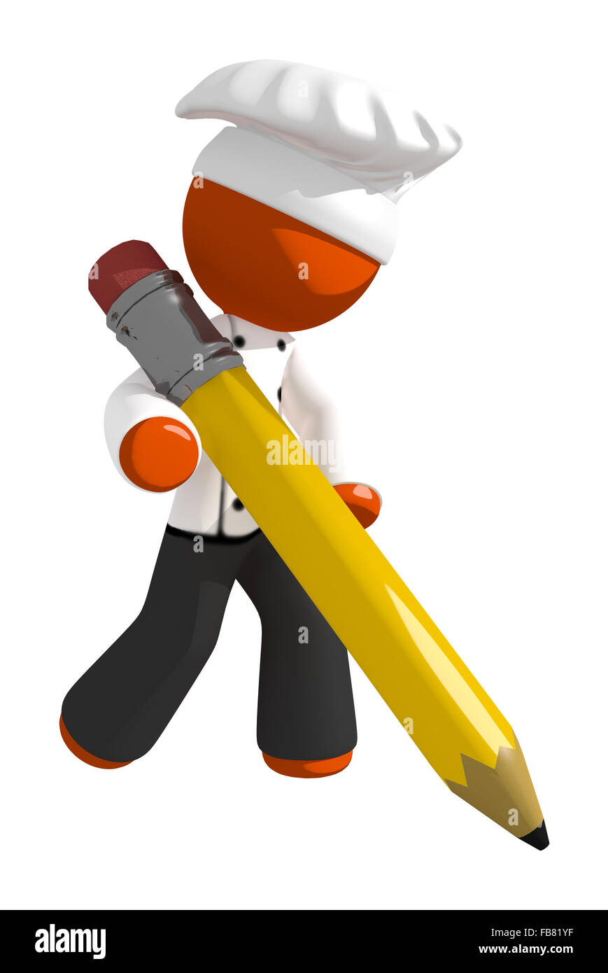 Chef pencil hi-res stock photography and images - Alamy