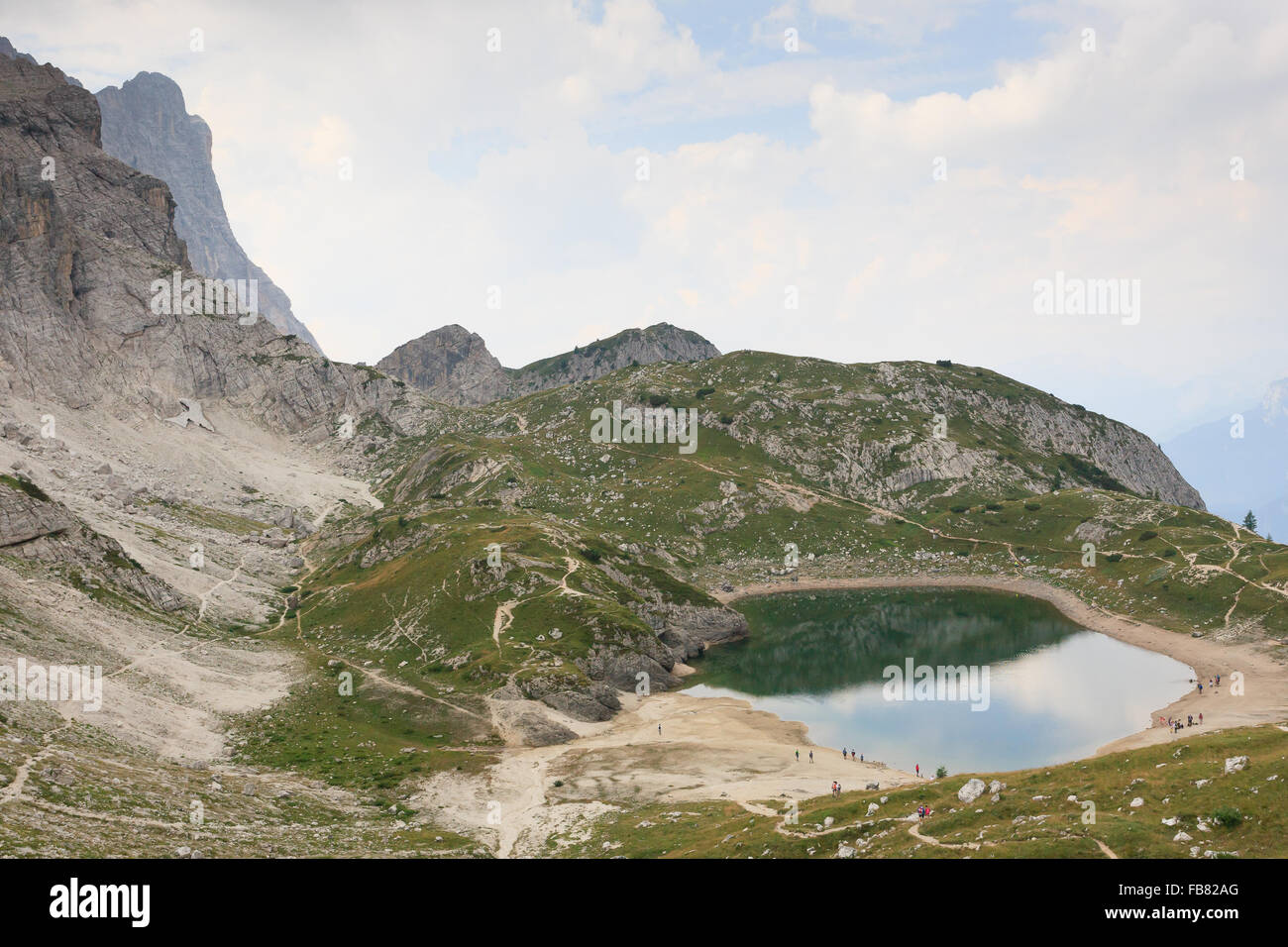 Alpine lake on italian hi-res stock photography and images - Alamy