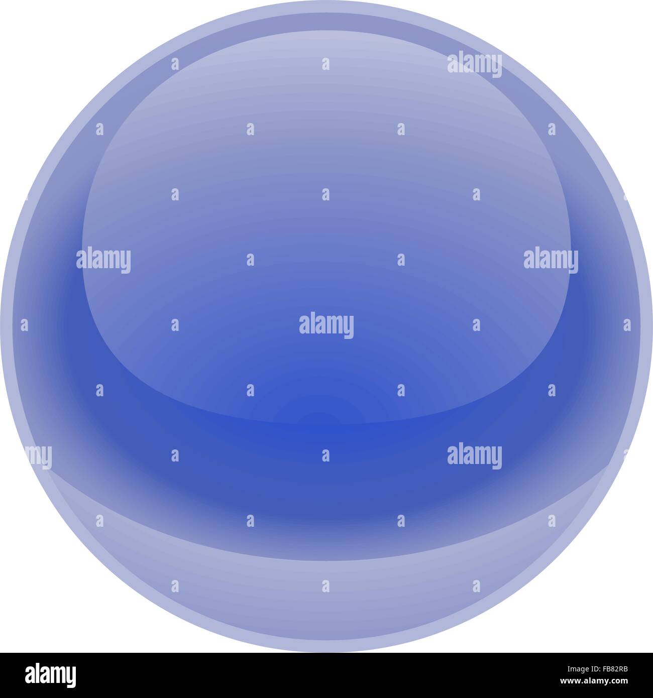 A vector icon of a blank blue sphere. Good for the placement of your ...