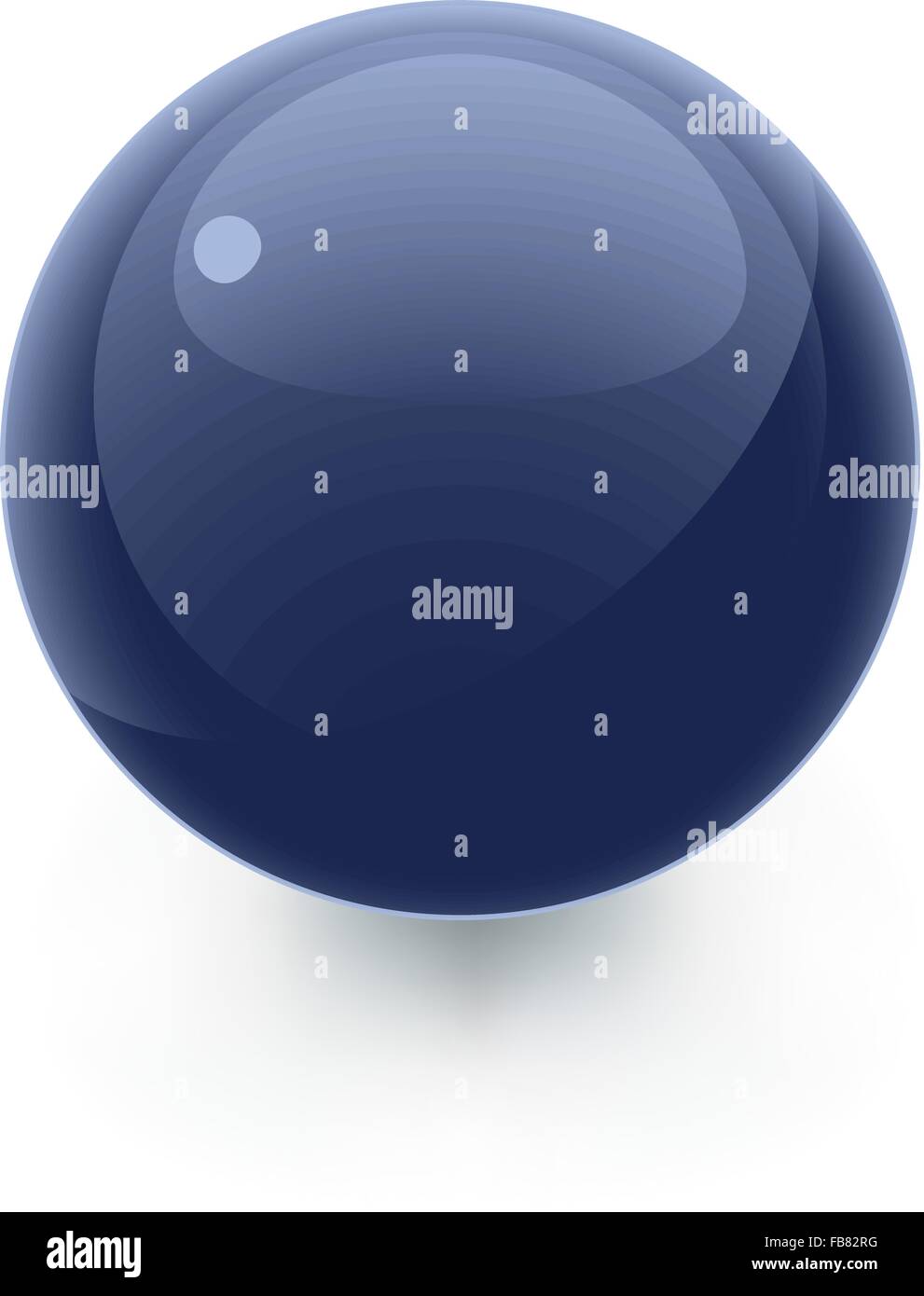 A glossy blue base for you to create your own internet or design icon ...