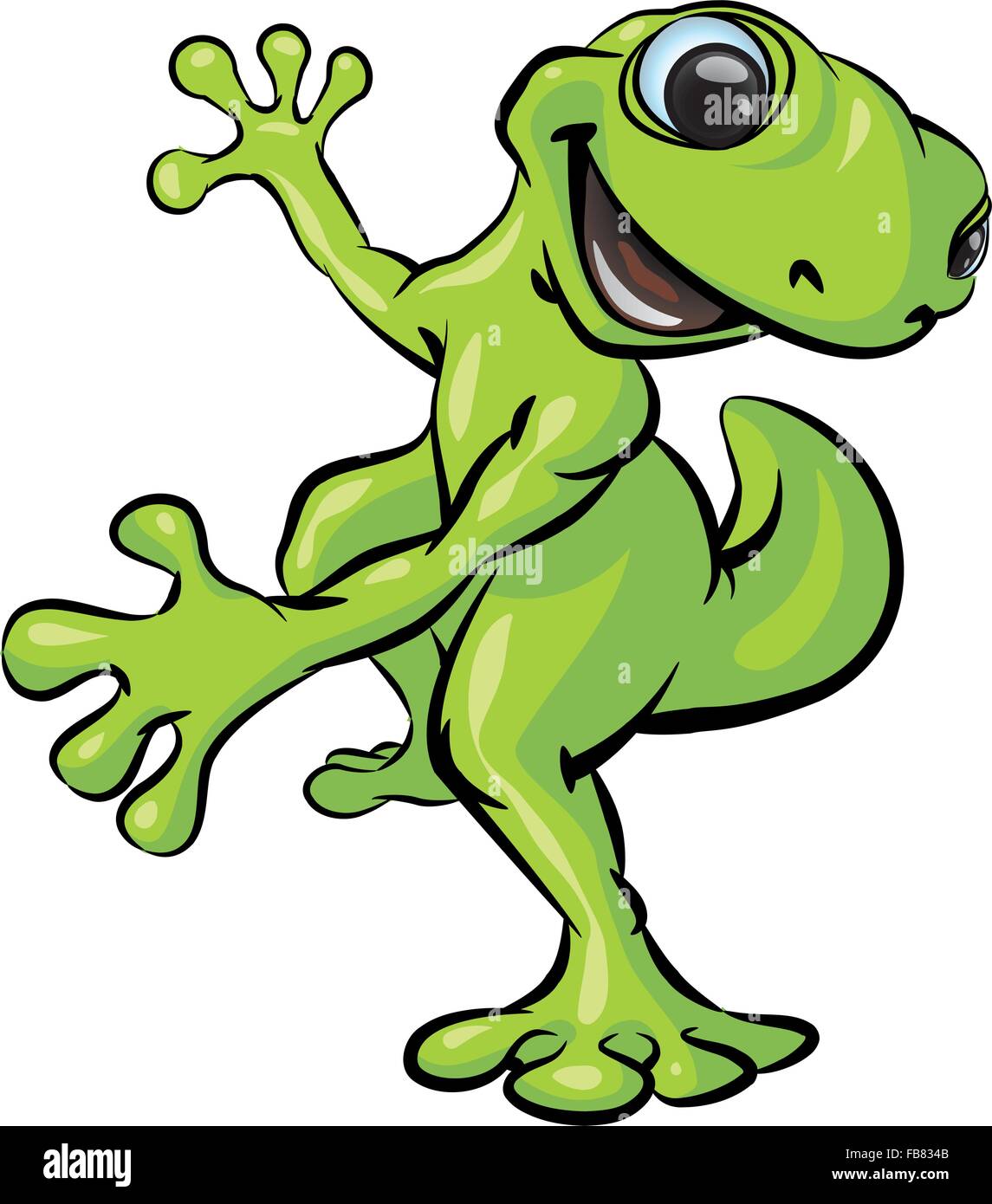 Gecko Vector Vectors Stock Photos & Gecko Vector Vectors Stock Images ...