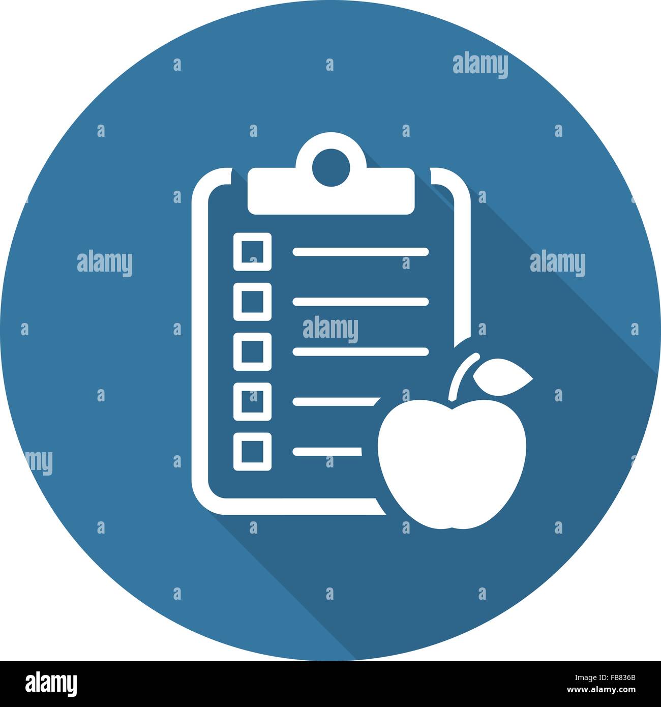 Healthy Eating Icon. Flat Design Stock Vector Image & Art - Alamy