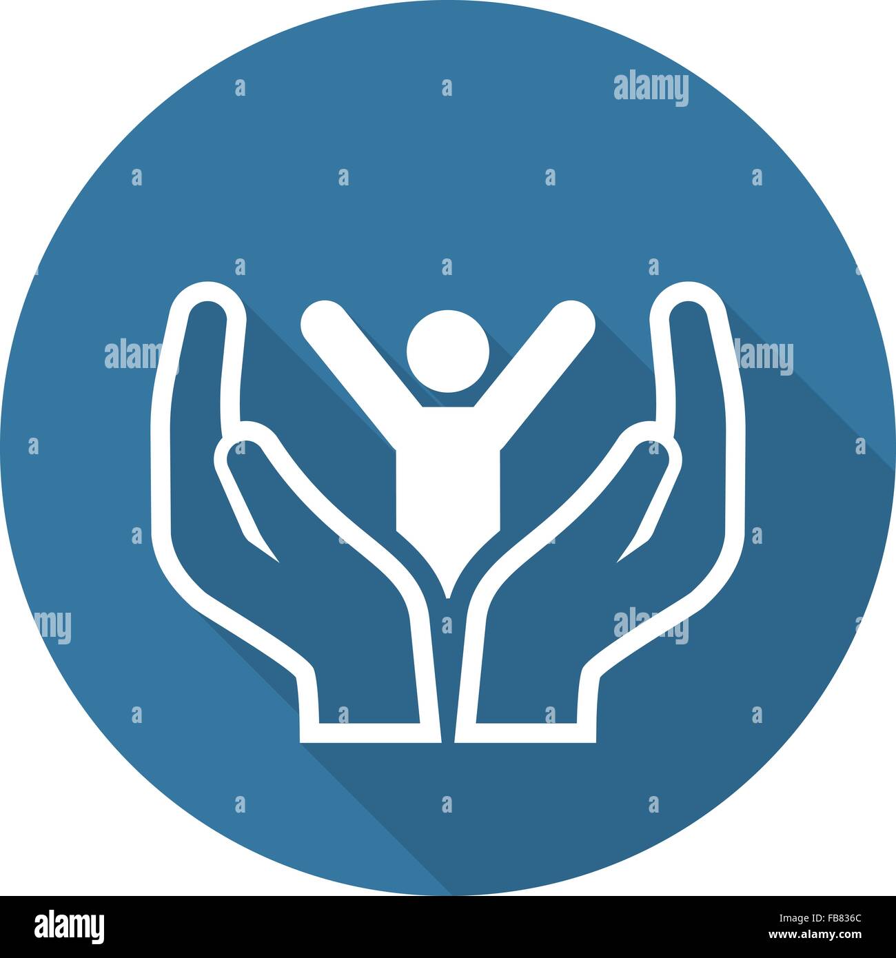 Child Care Icon. Flat Design Stock Vector Image & Art - Alamy