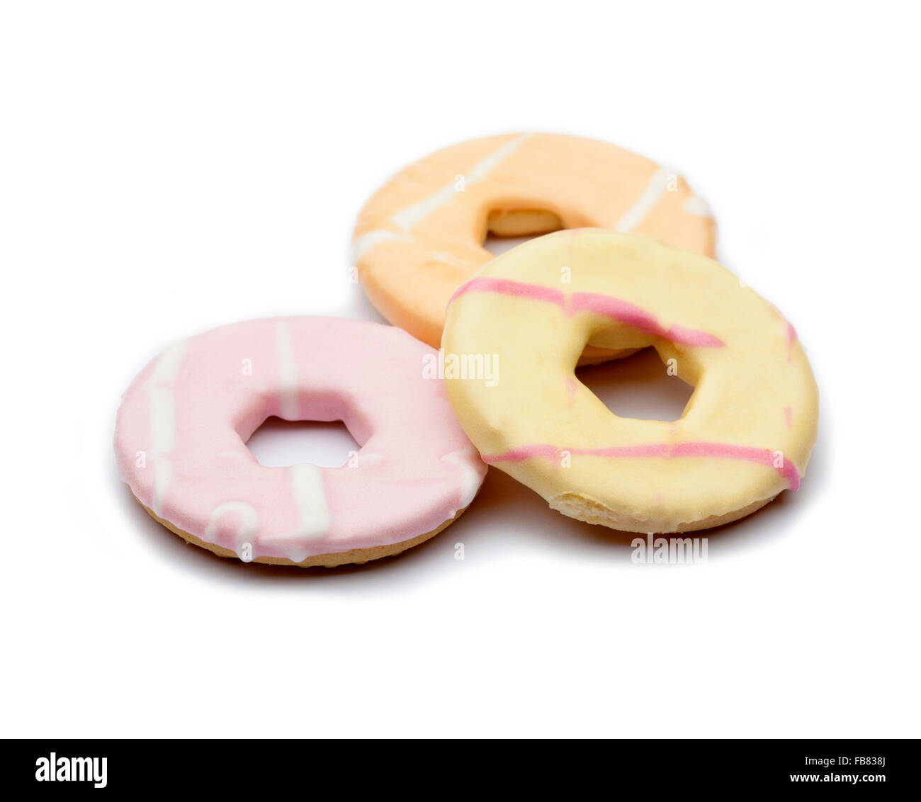 Fox's party ring biscuits Stock Photo - Alamy