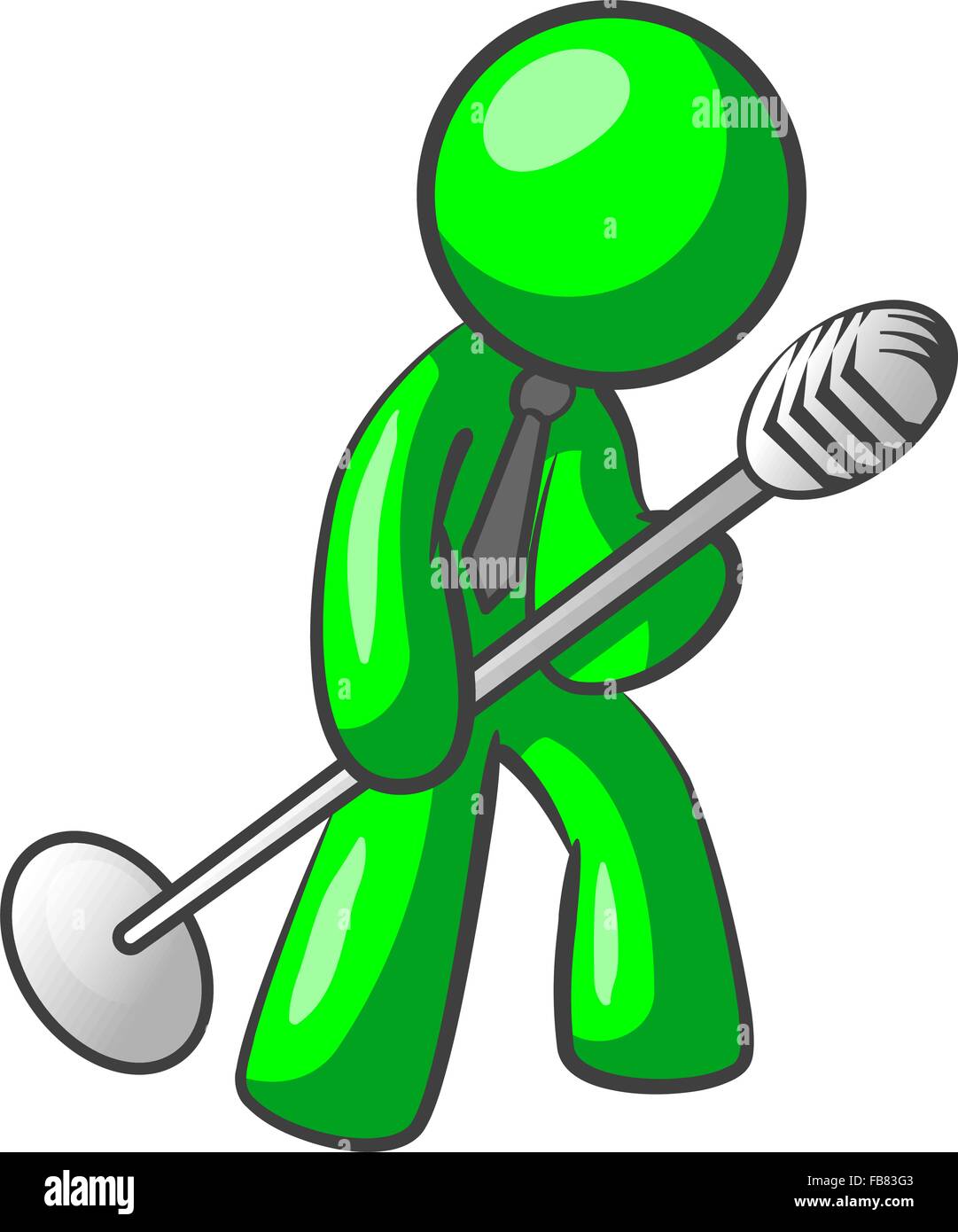 Intense singer Stock Vector Images - Alamy