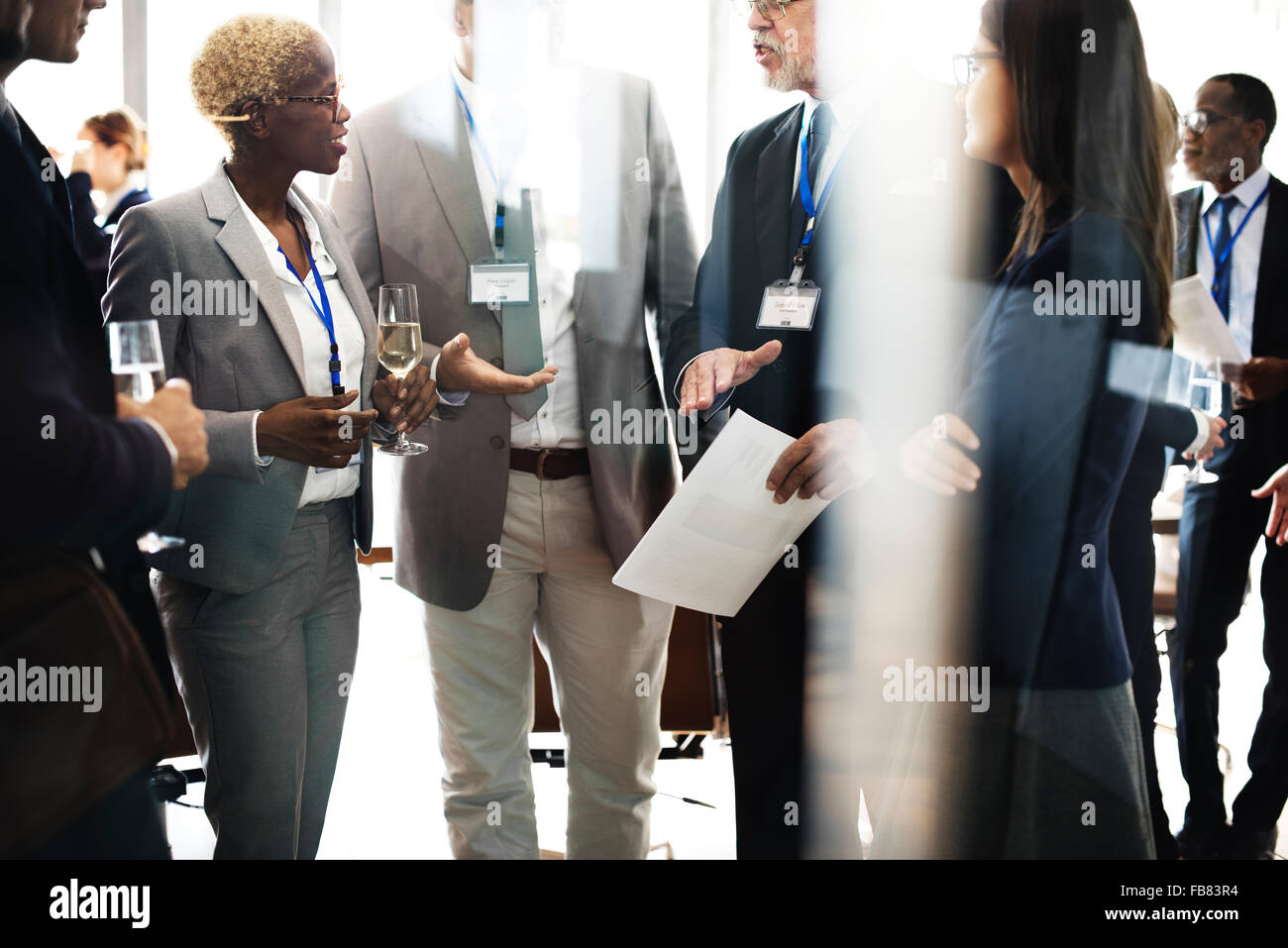 Cooperation Meeting Networking Teamwork Fun Concept Stock Photo - Alamy