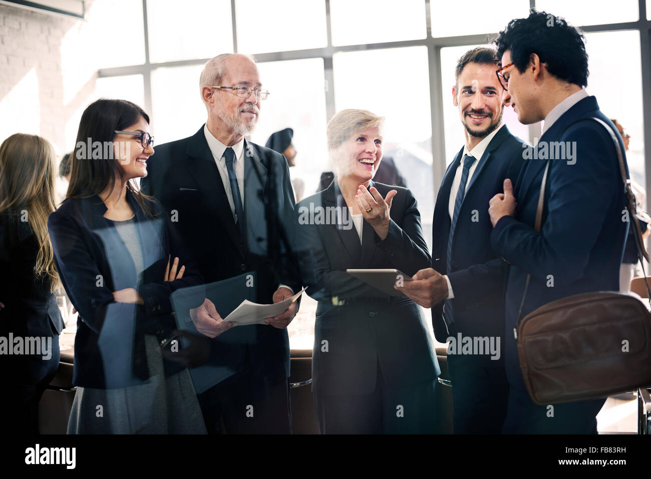 Digital Device Conference Strategy Planning Meeting Concept Stock Photo ...