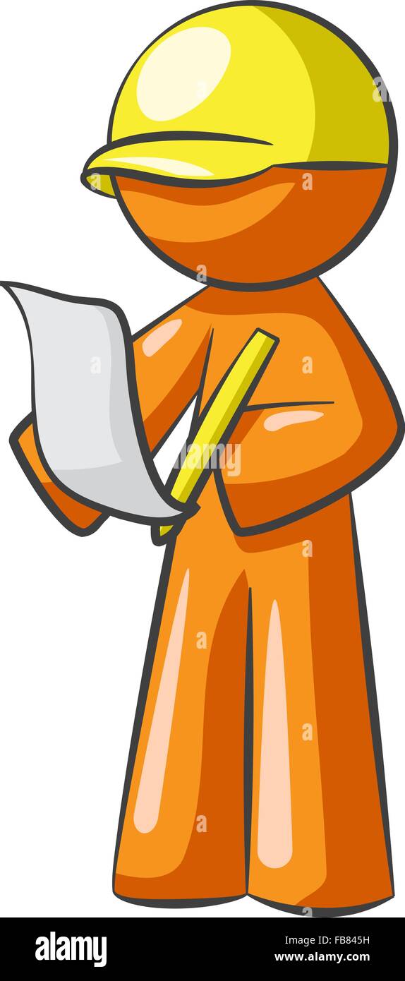 The draftsman Stock Vector Images - Alamy