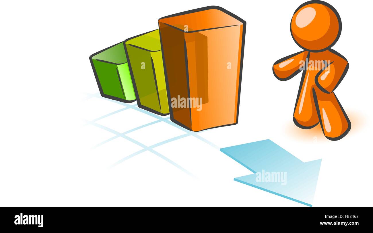 Rising bar graph hi-res stock photography and images - Alamy