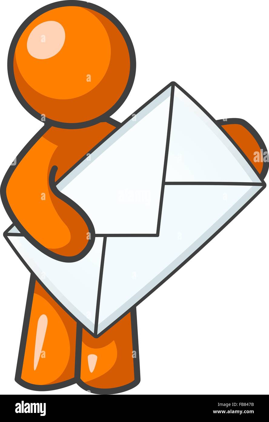 Man envelope Stock Vector Images - Alamy