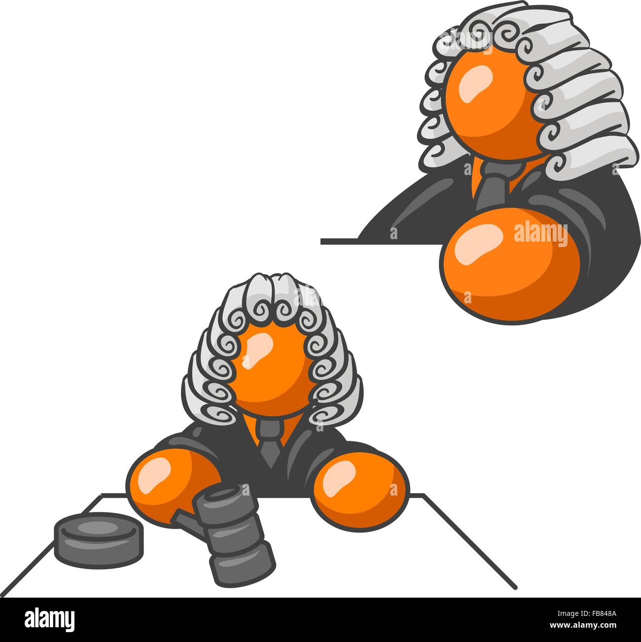 Intelligence orange Stock Vector Images - Alamy