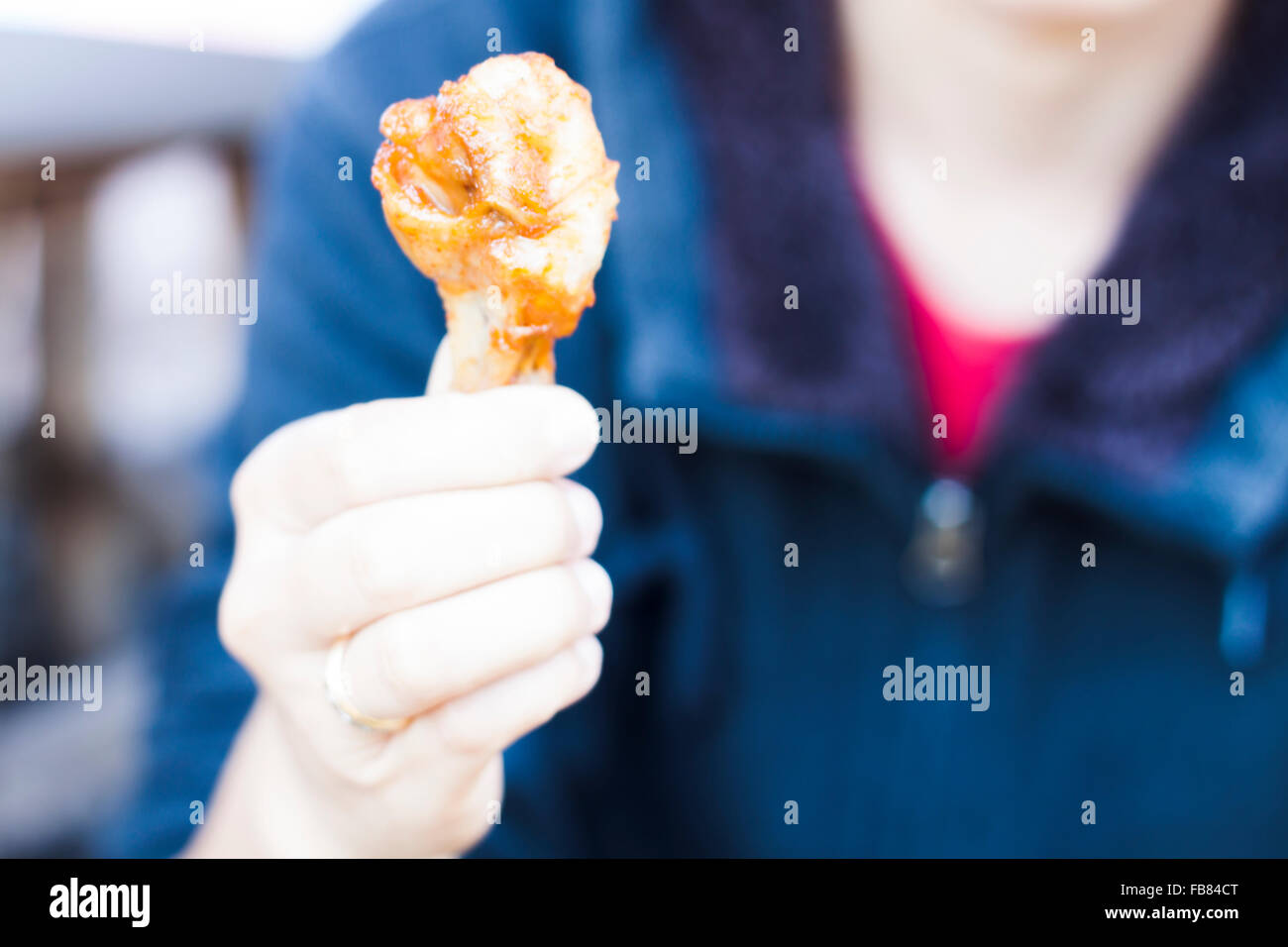 Chicken wing hi-res stock photography and images - Alamy