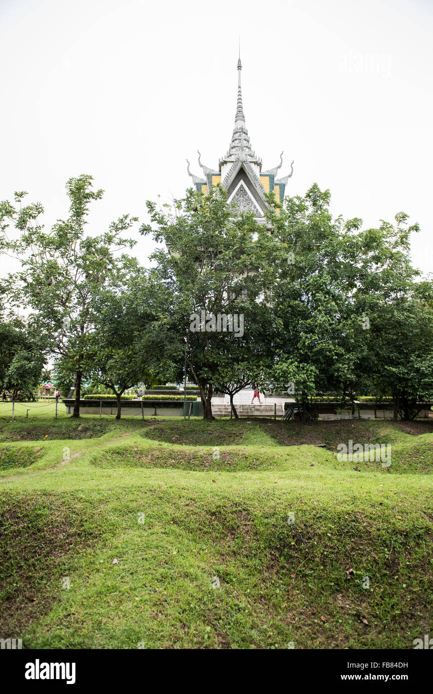 Choeung Ek Mass Graves Stock Photo - Alamy