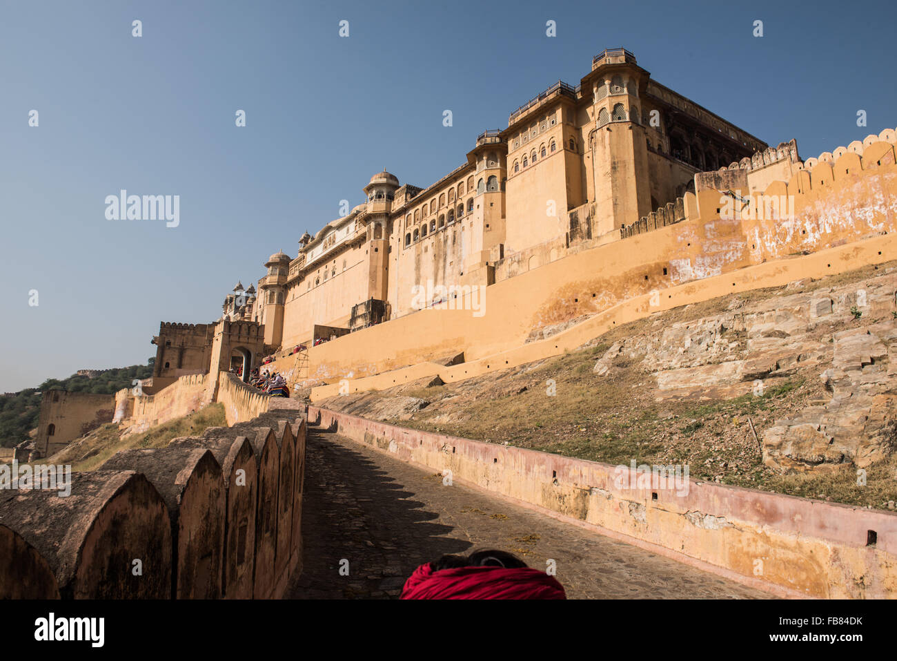 Beautiful Amber Fort Stock Photo - Alamy