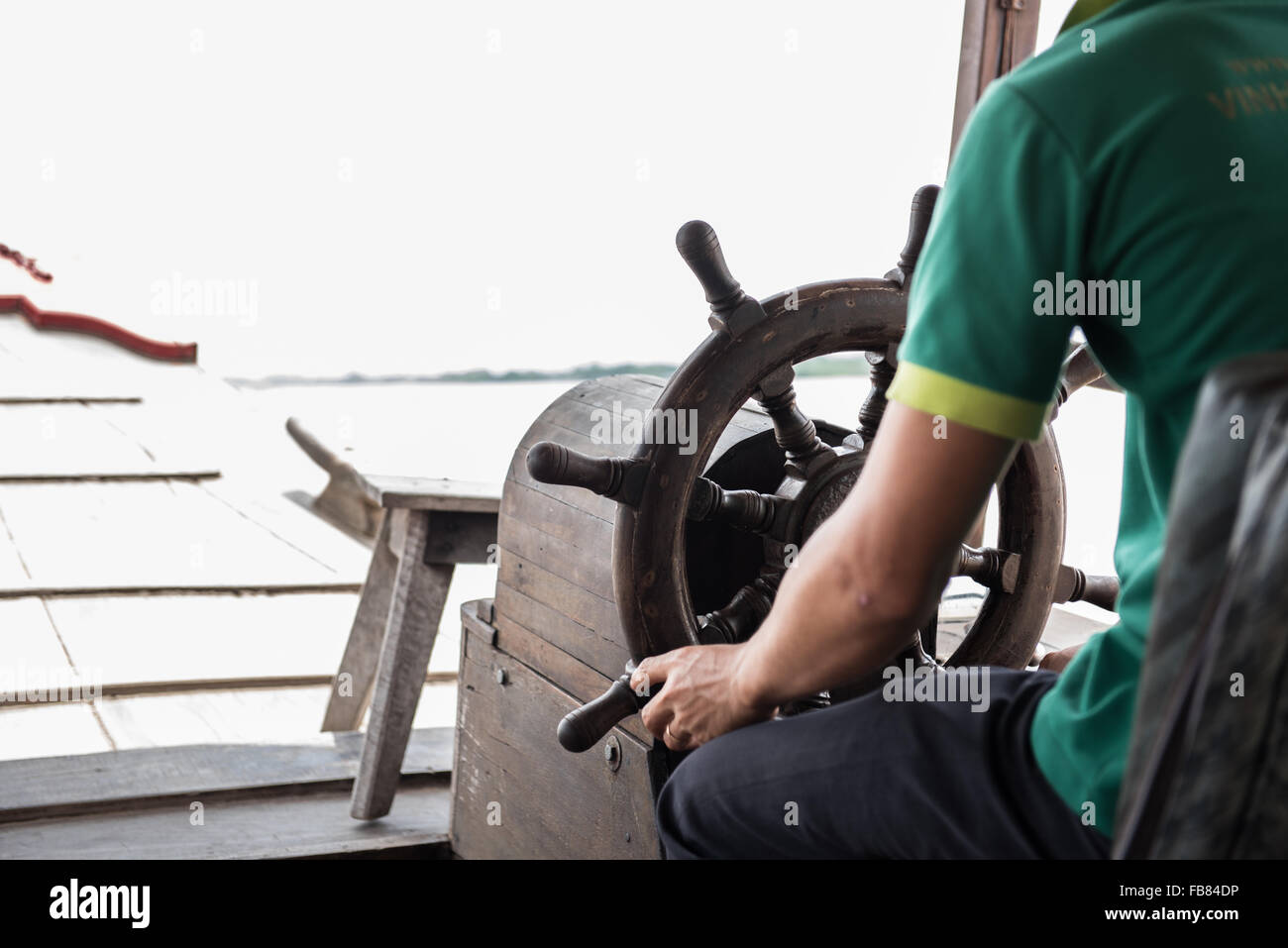Driver of the boat hi-res stock photography and images - Alamy