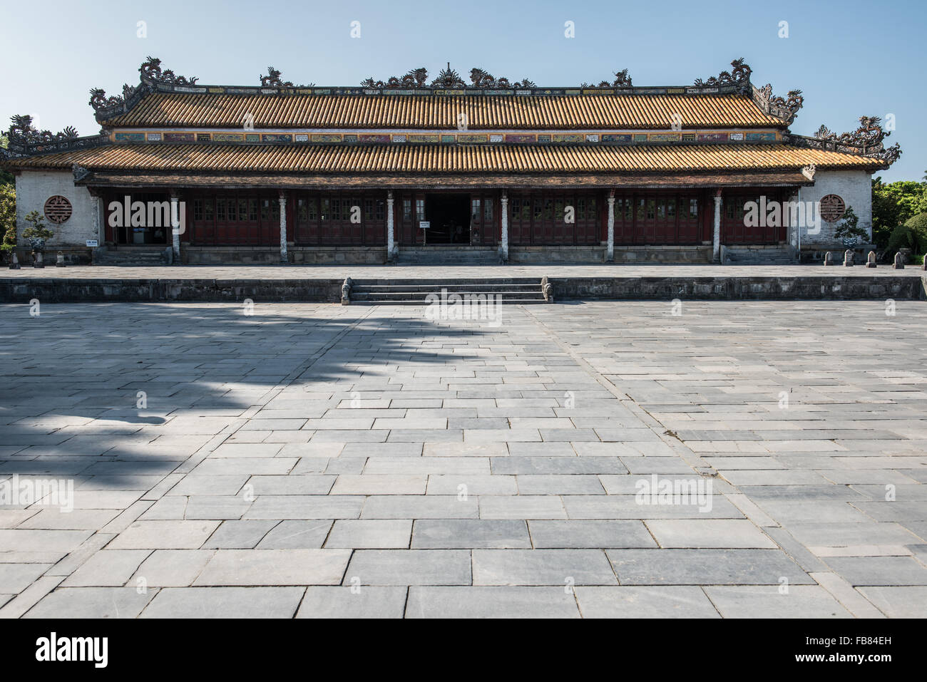 Inside Imperial Citadel Complex Stock Photo - Alamy