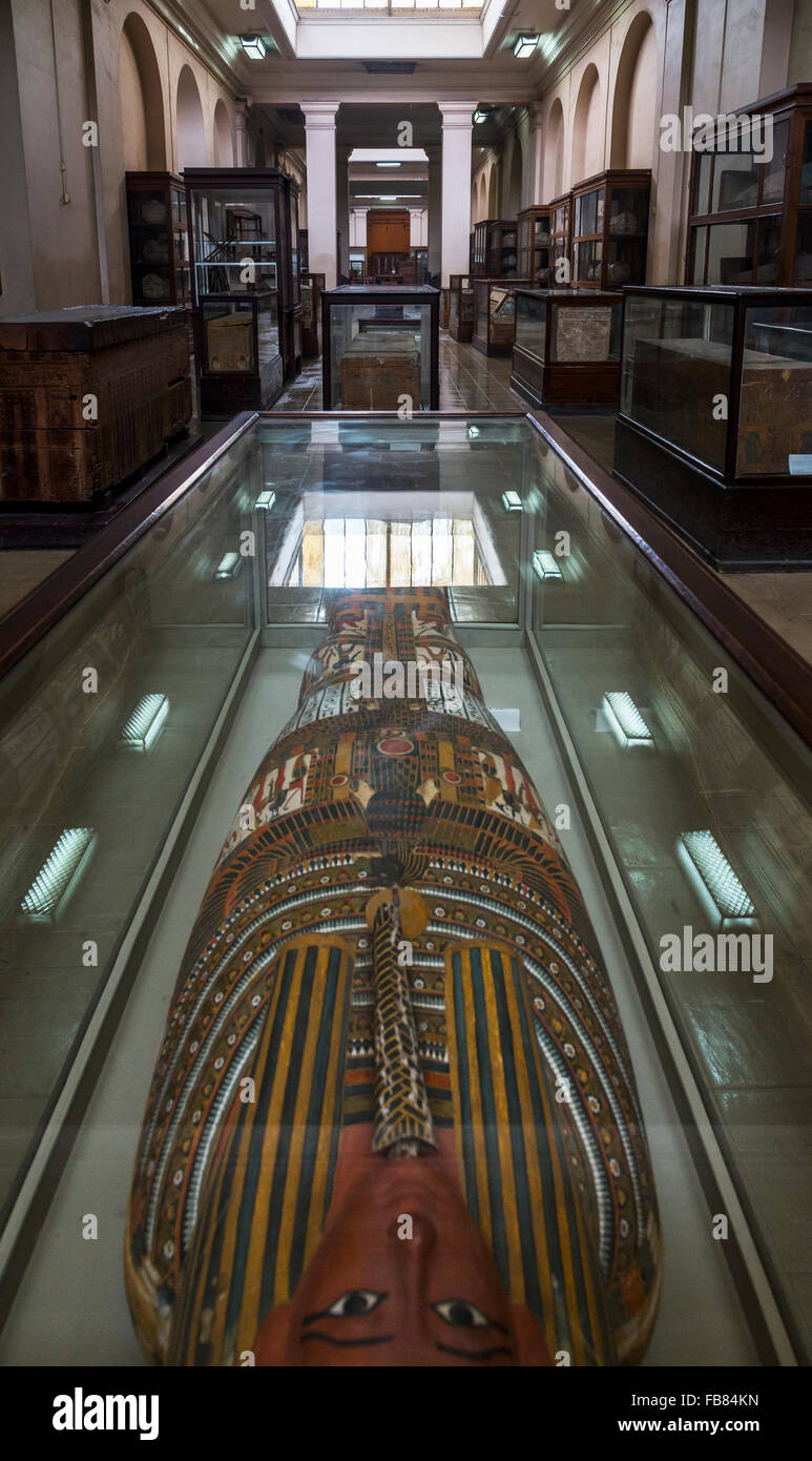 Egypt mummy museum hi-res stock photography and images - Alamy