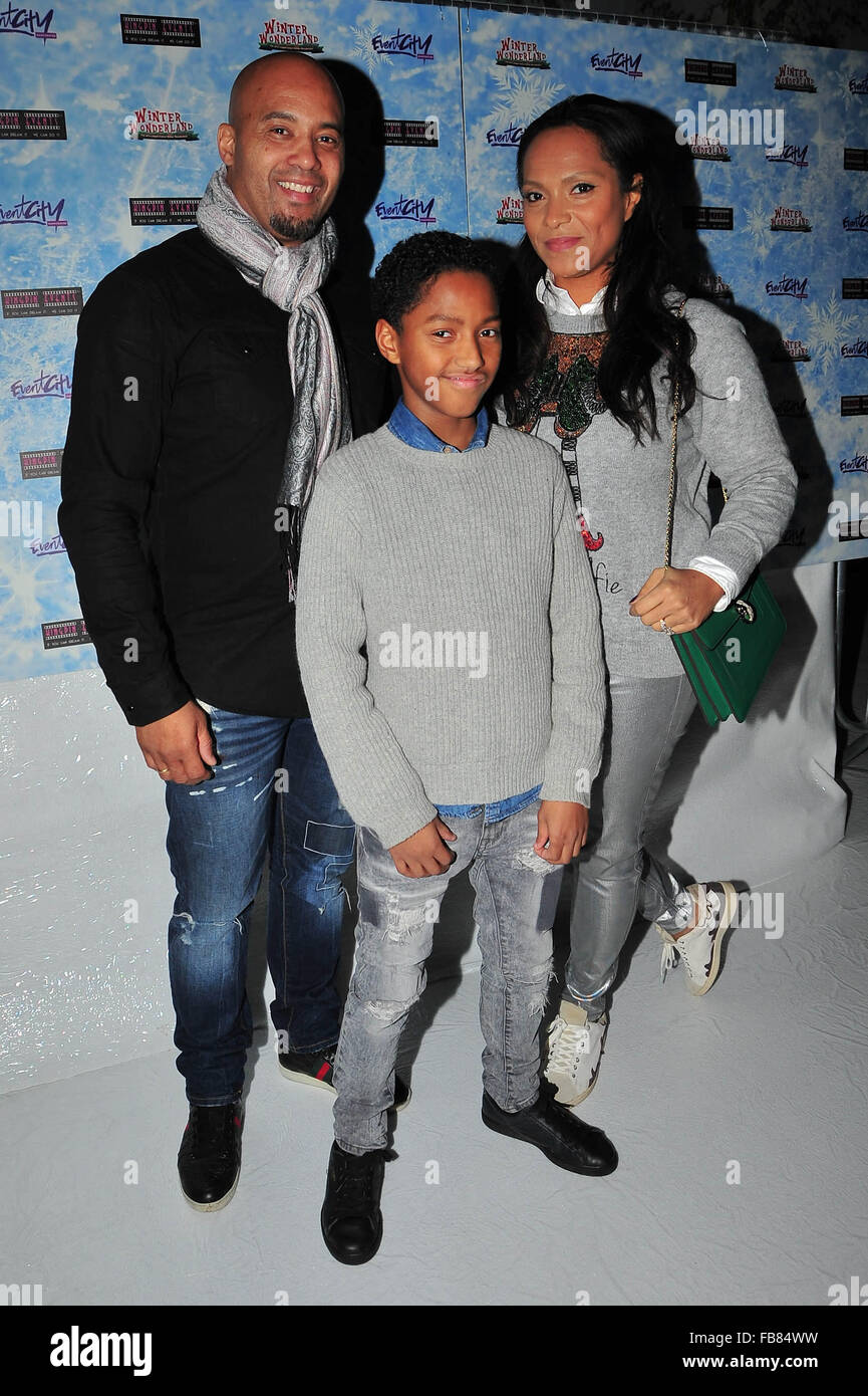 Guests arrive for the opening of Winter Wonderland Manchester Featuring ...