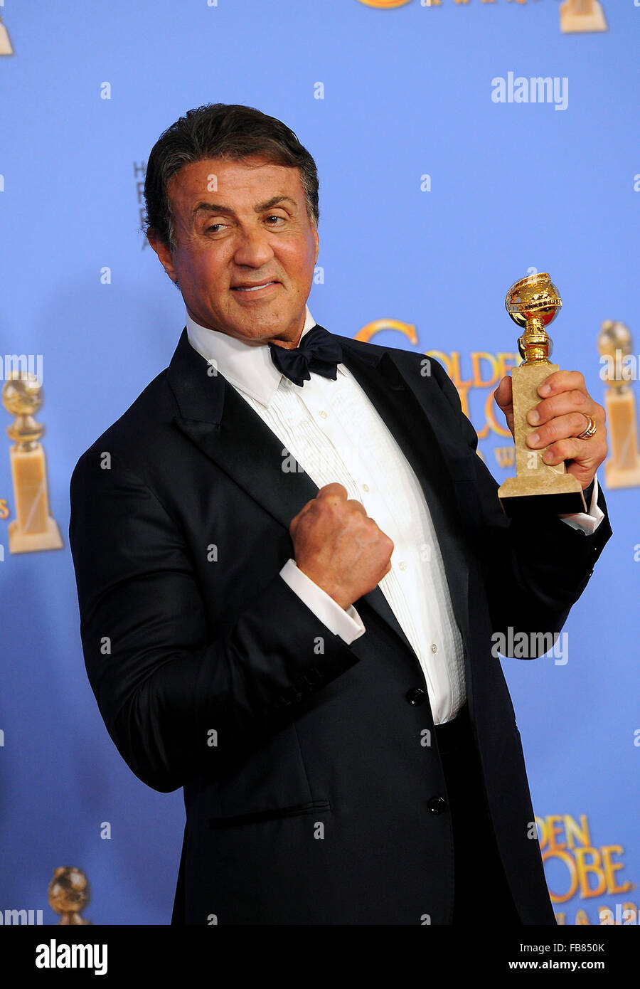 Beverly Hills, California, USA. 10th Jan, 2016. SYLVESTER STALLONE ...
